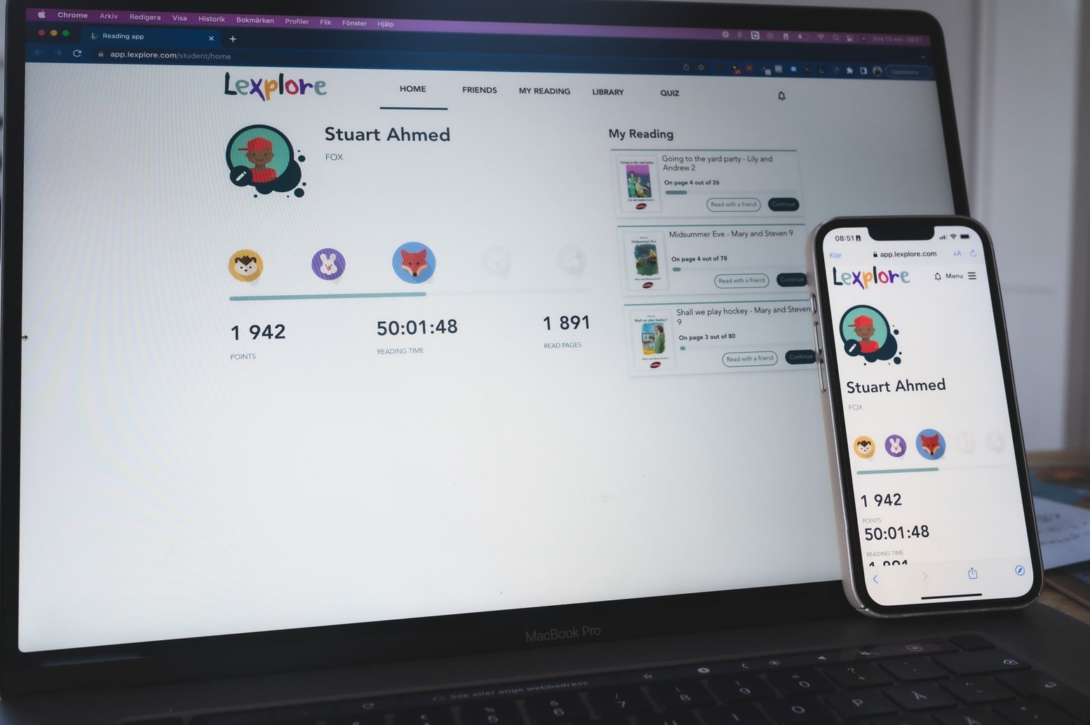 Hjem | Lexplore | Systematisk leseutvikling